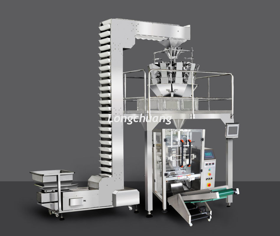 Vffs 1kg Dried Fruit Packaging Machine Pistachio Raisin Nut Weighing ...