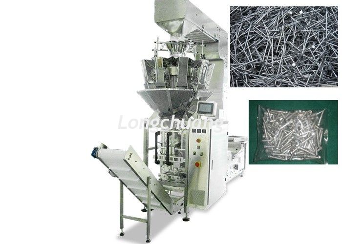 Fully Automatic Weight Packing Machine , Multihead Weighing And Packing ...