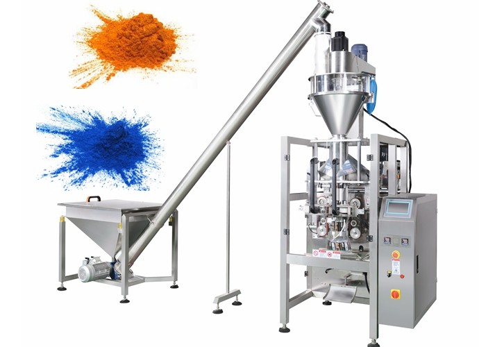 Vertical Powder Bagging Machine , Auger Filler Coffee Powder Packing ...