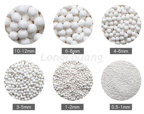 Alumina Ball Desiccant Packaging Machine Silica Gel 4 Hoppers Linear ...